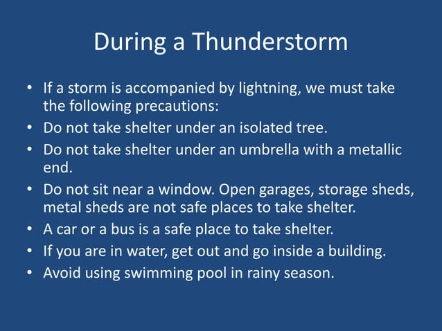 Monsoon Safety.pptx | Weather | Science