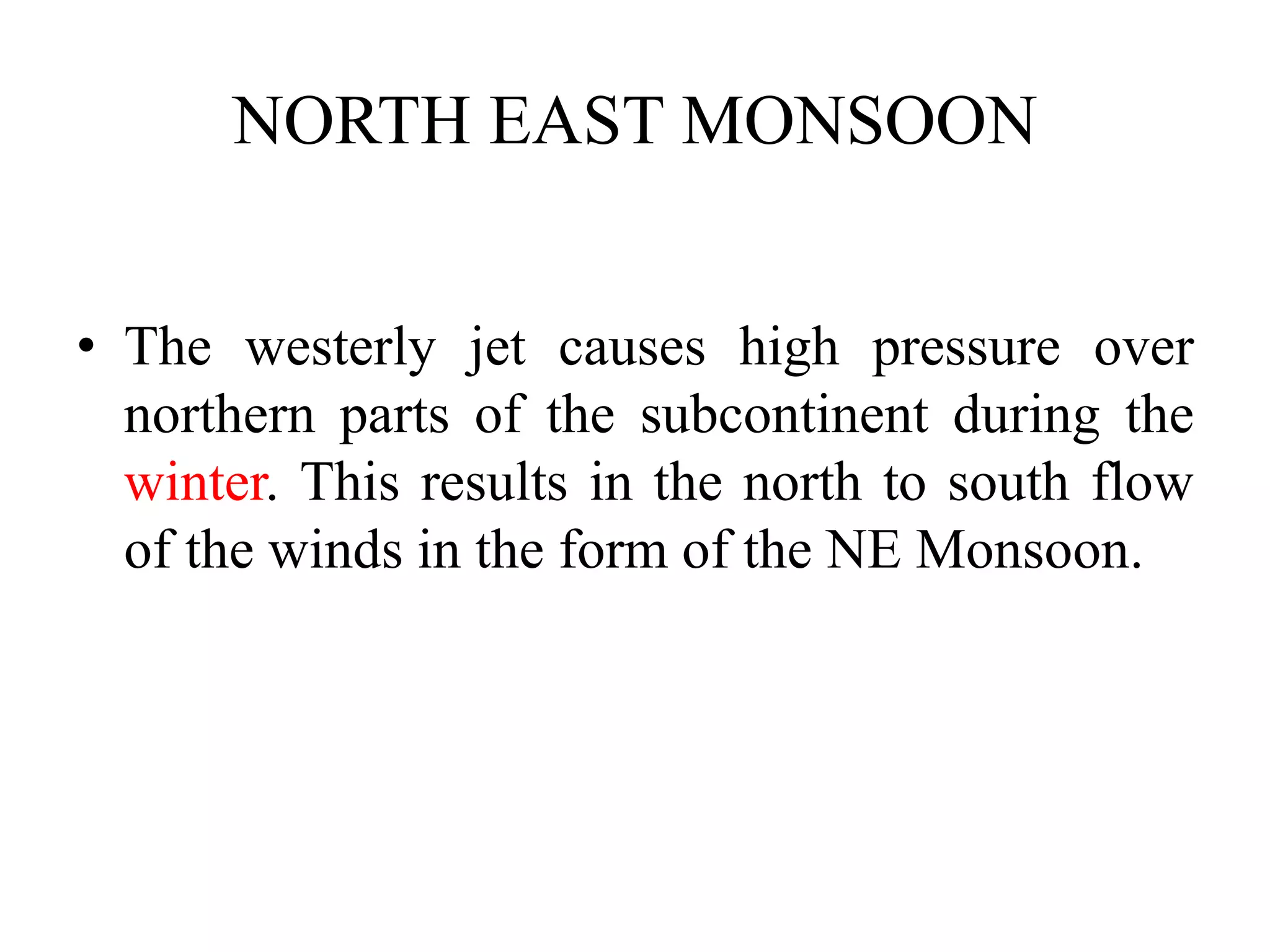 Monsoon theories | PPTX
