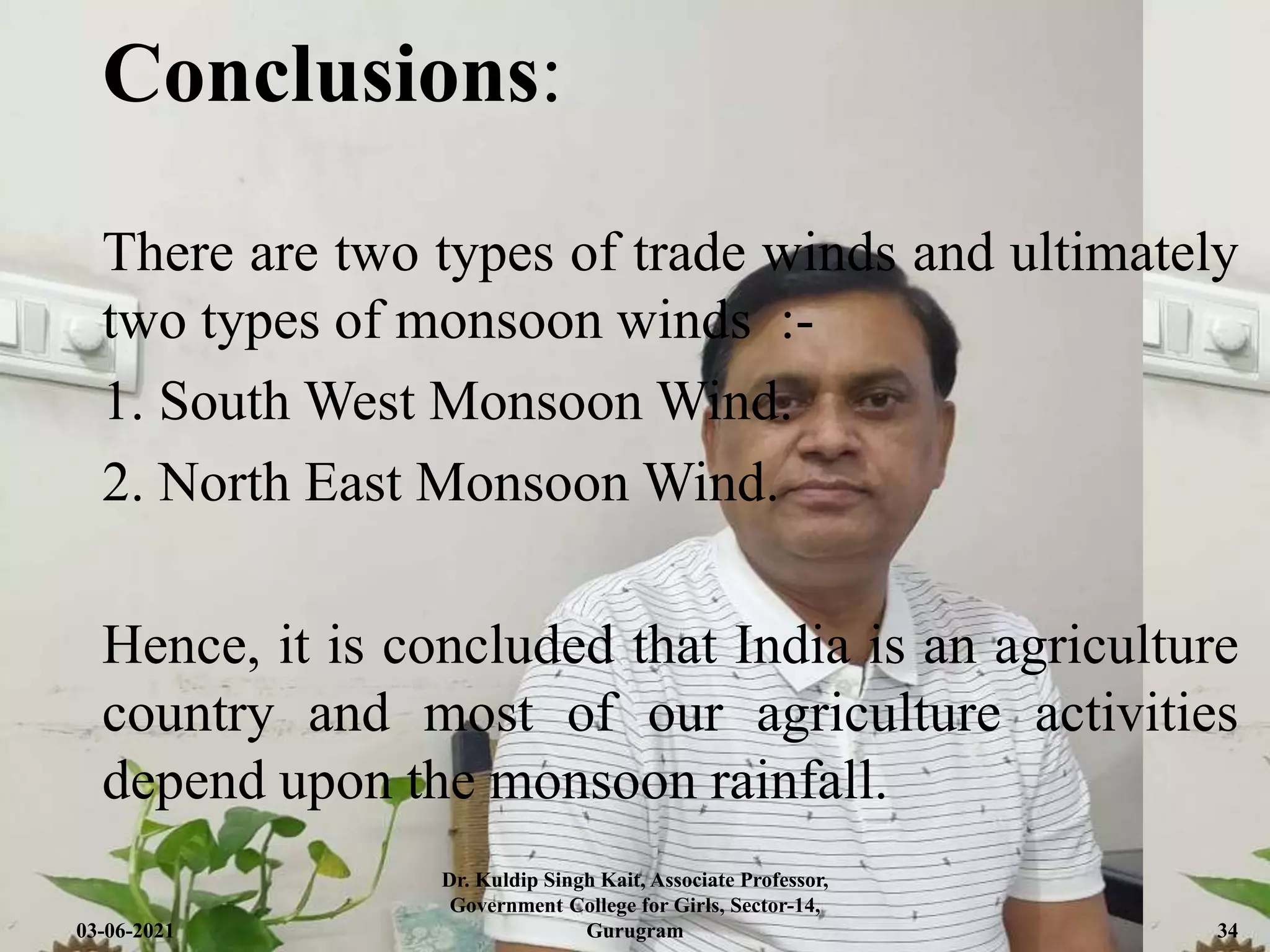 Indian Monsoon System | PPTX