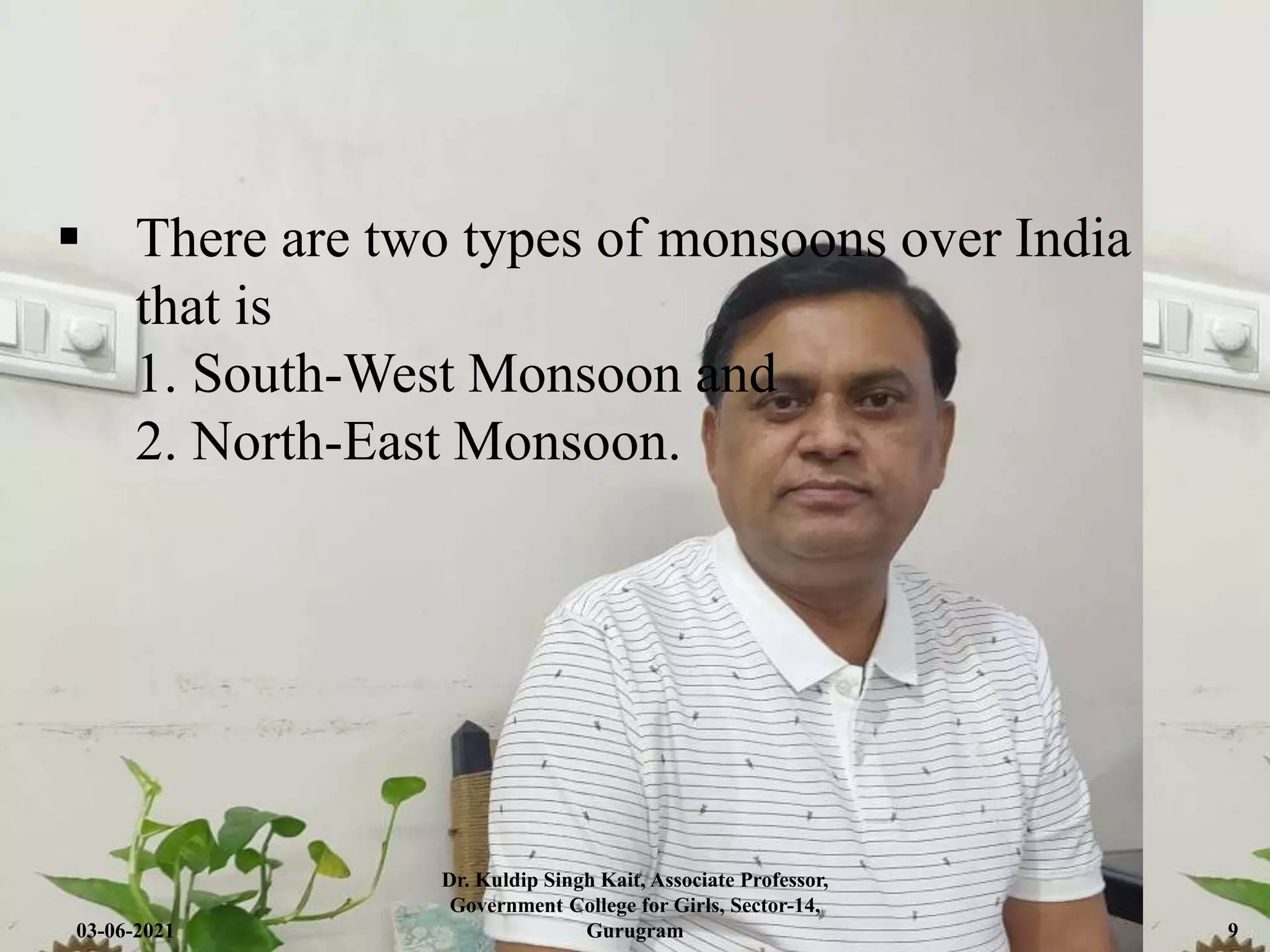 Indian Monsoon System | PPTX