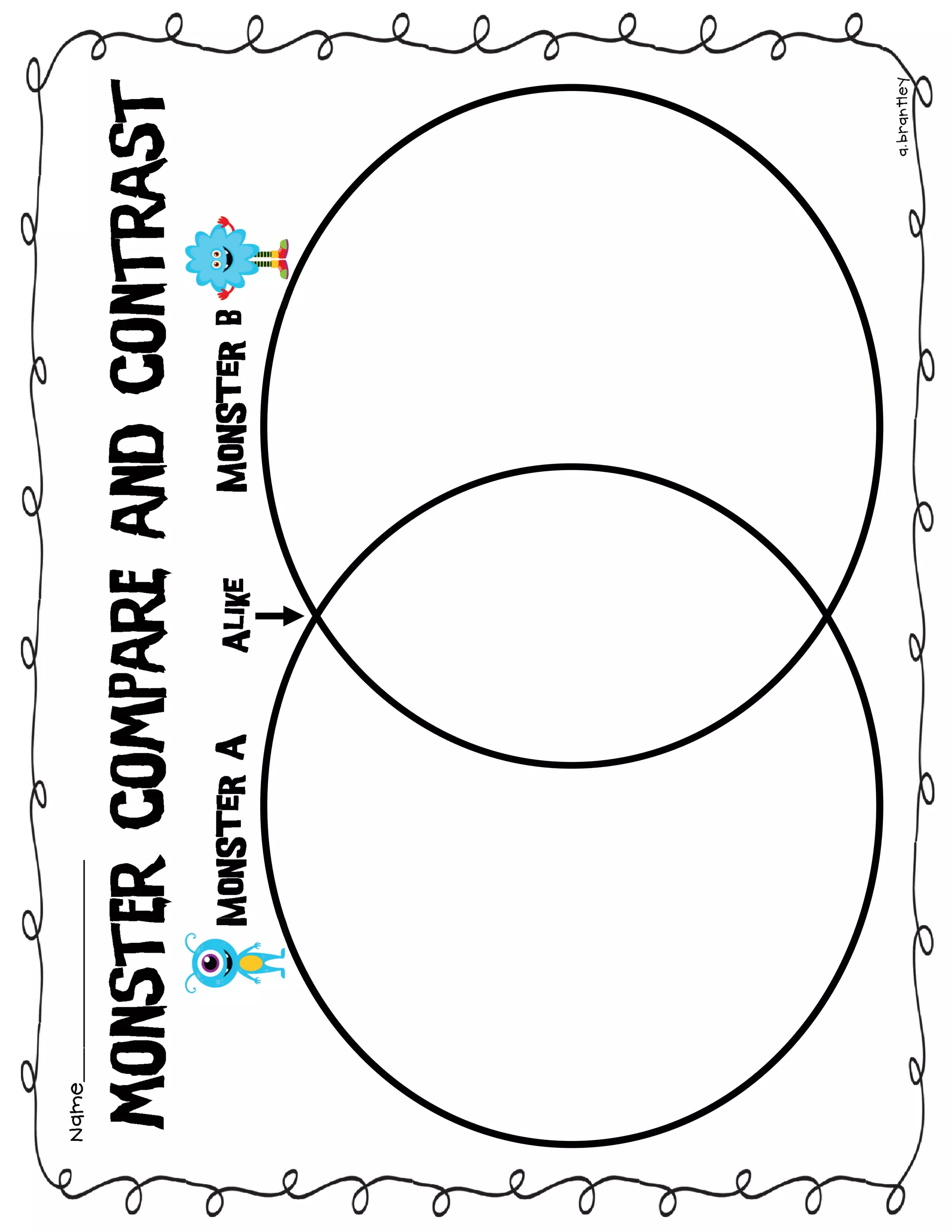 Monster Compare & Contrast.pdf