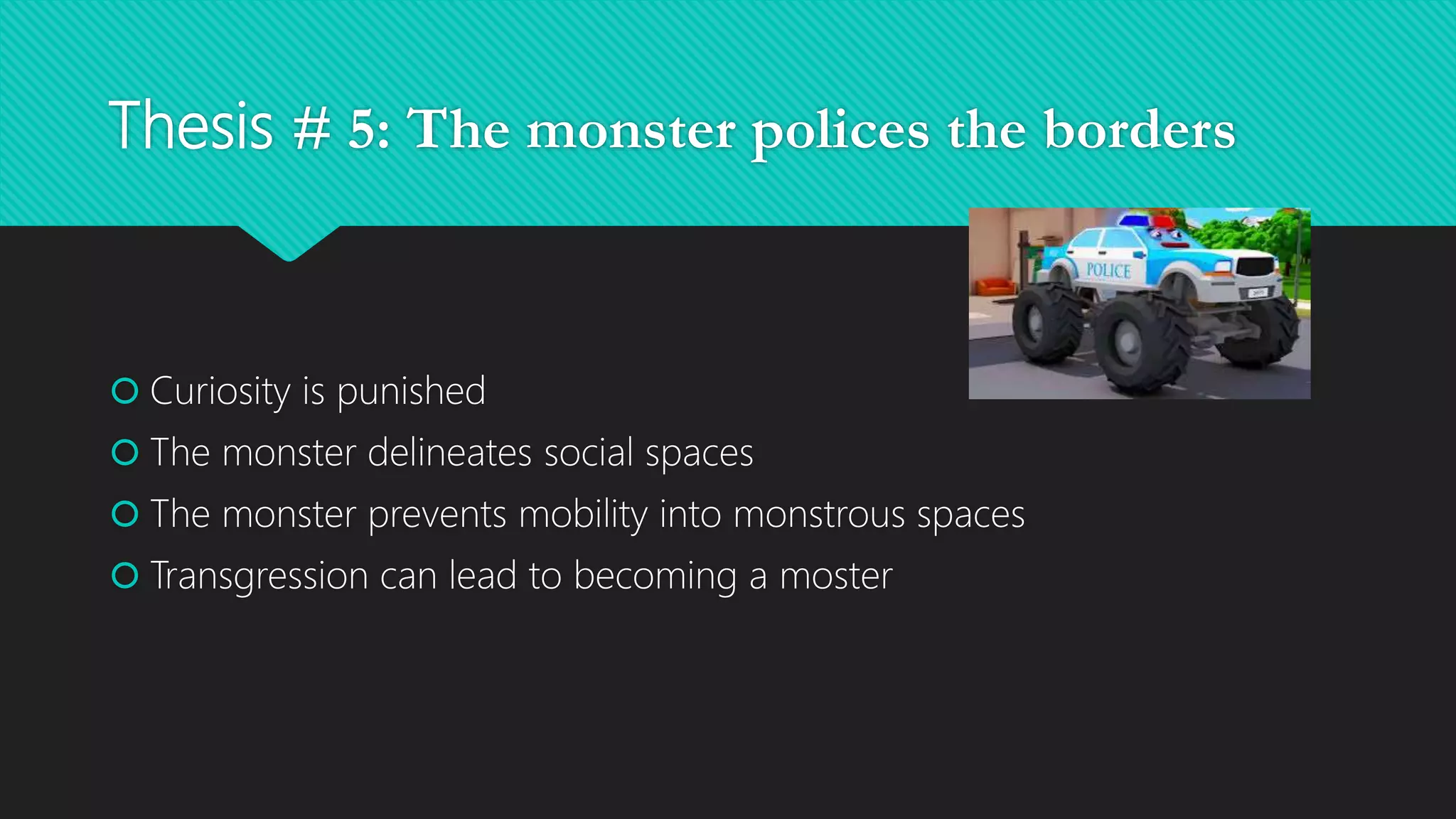 Monster culture | PPTX