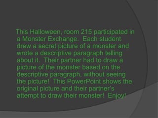 Monster exchange | PPT