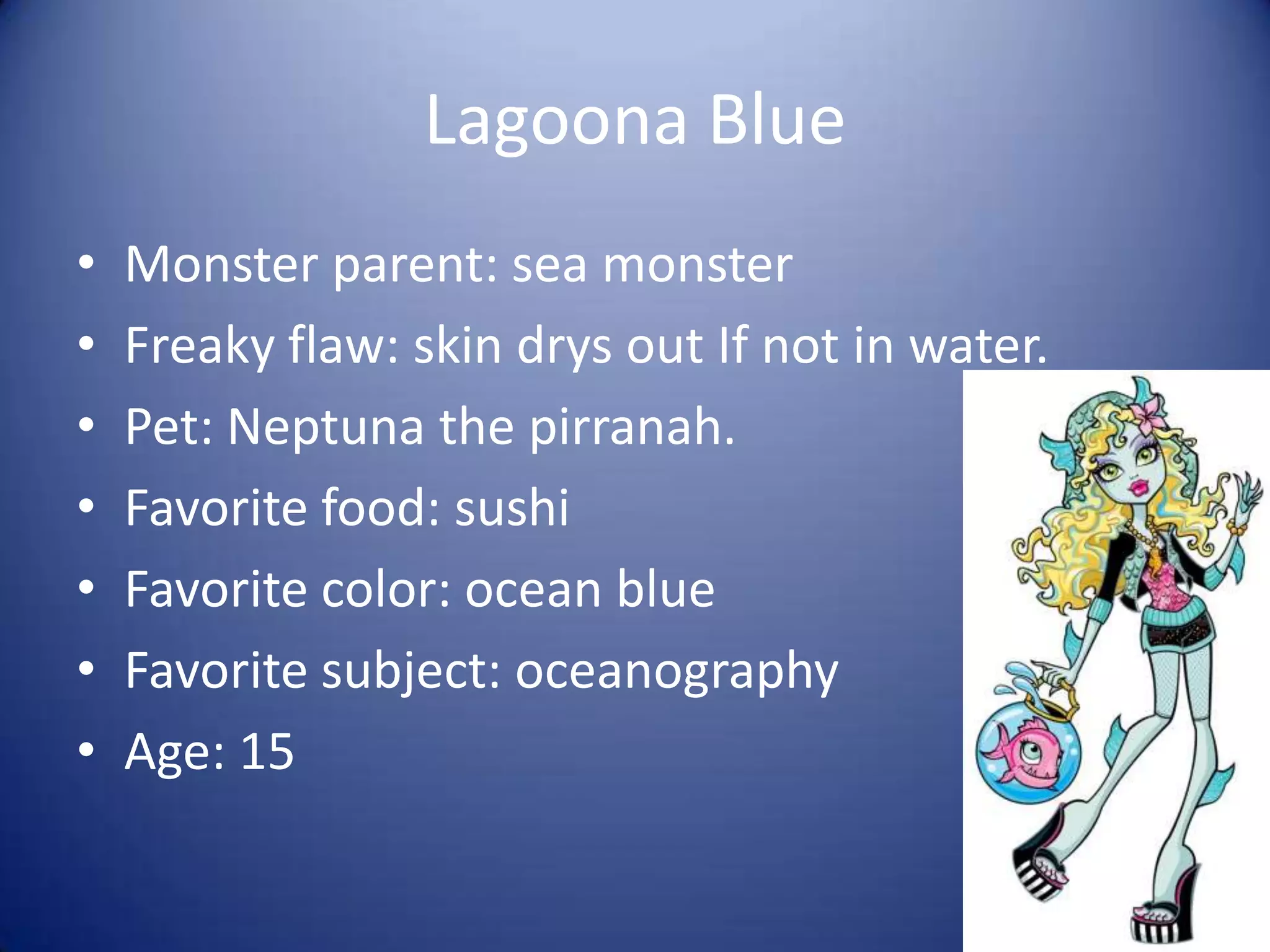 Monster high students | PPTX