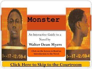 Monster Walter Dean Myers