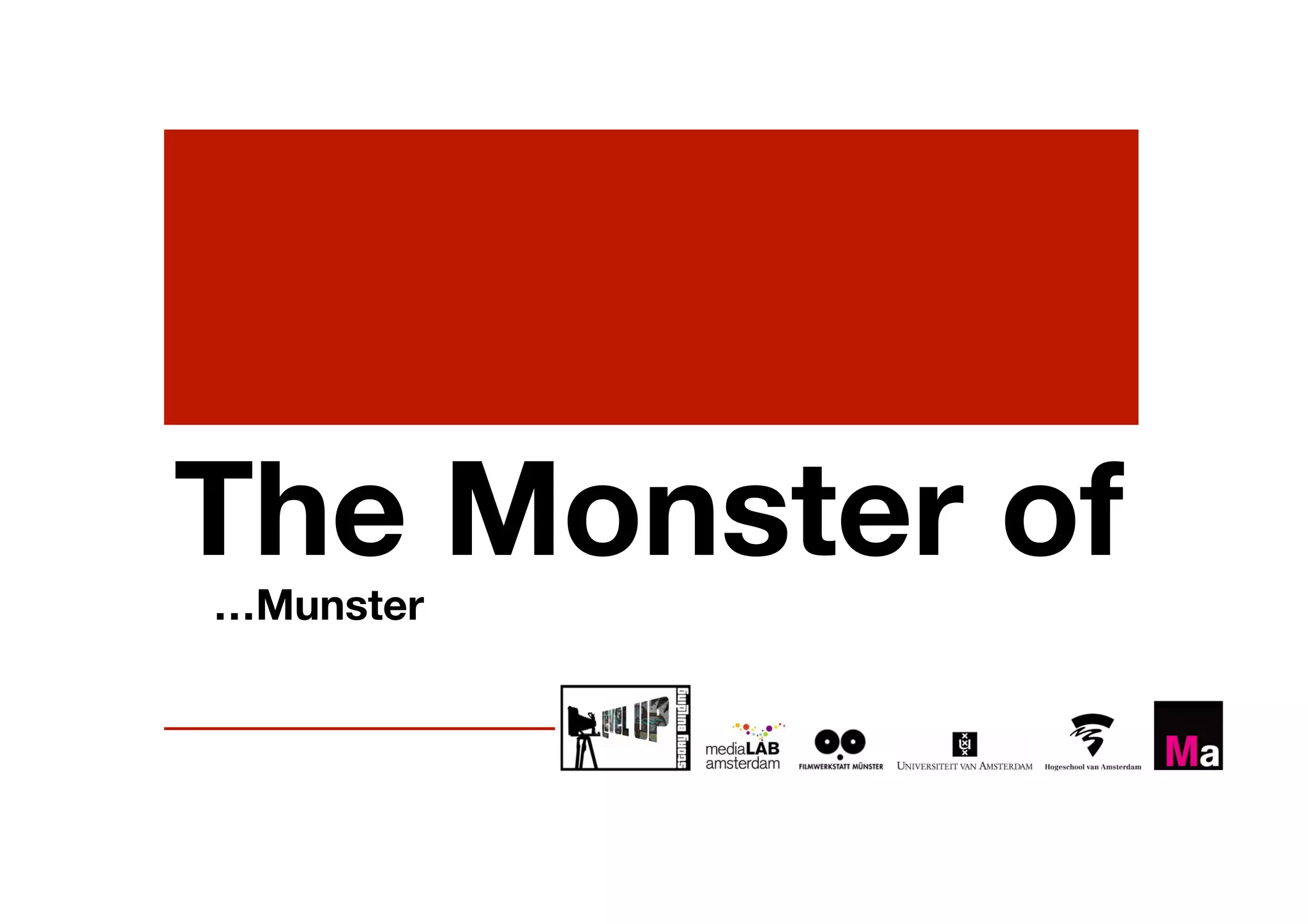 Concept - Monster of munster | PPT