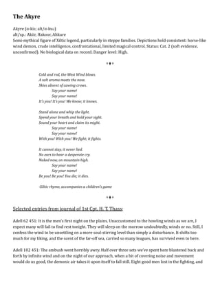 Collection of Homebrew Monsters for D&D 5e | PDF