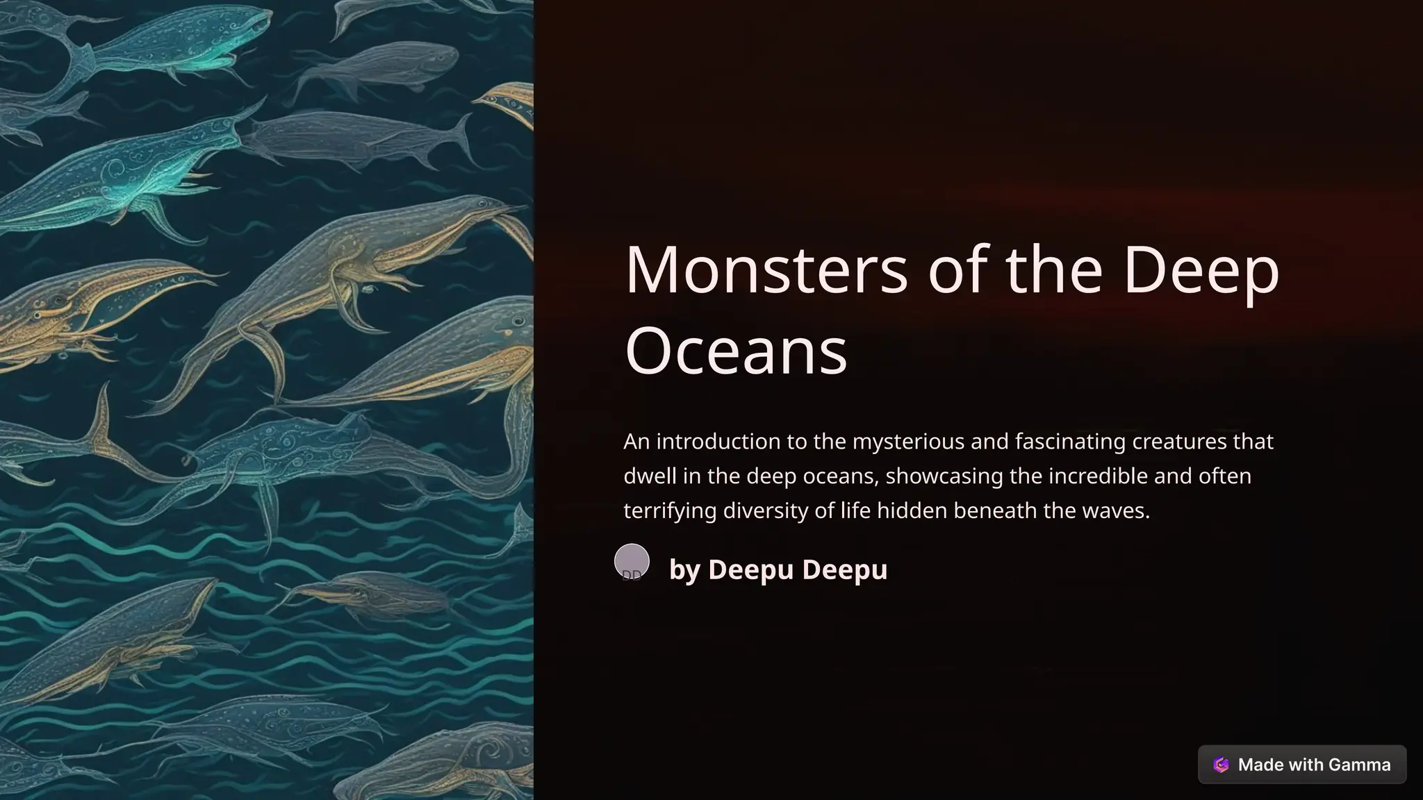 Monsters-of-the-Deep-Oceans and life.pptx