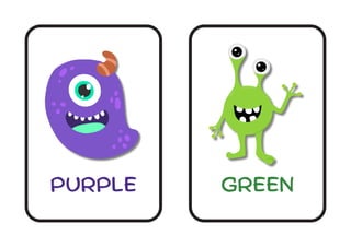 Monsters flashcards colours body parts.pdf