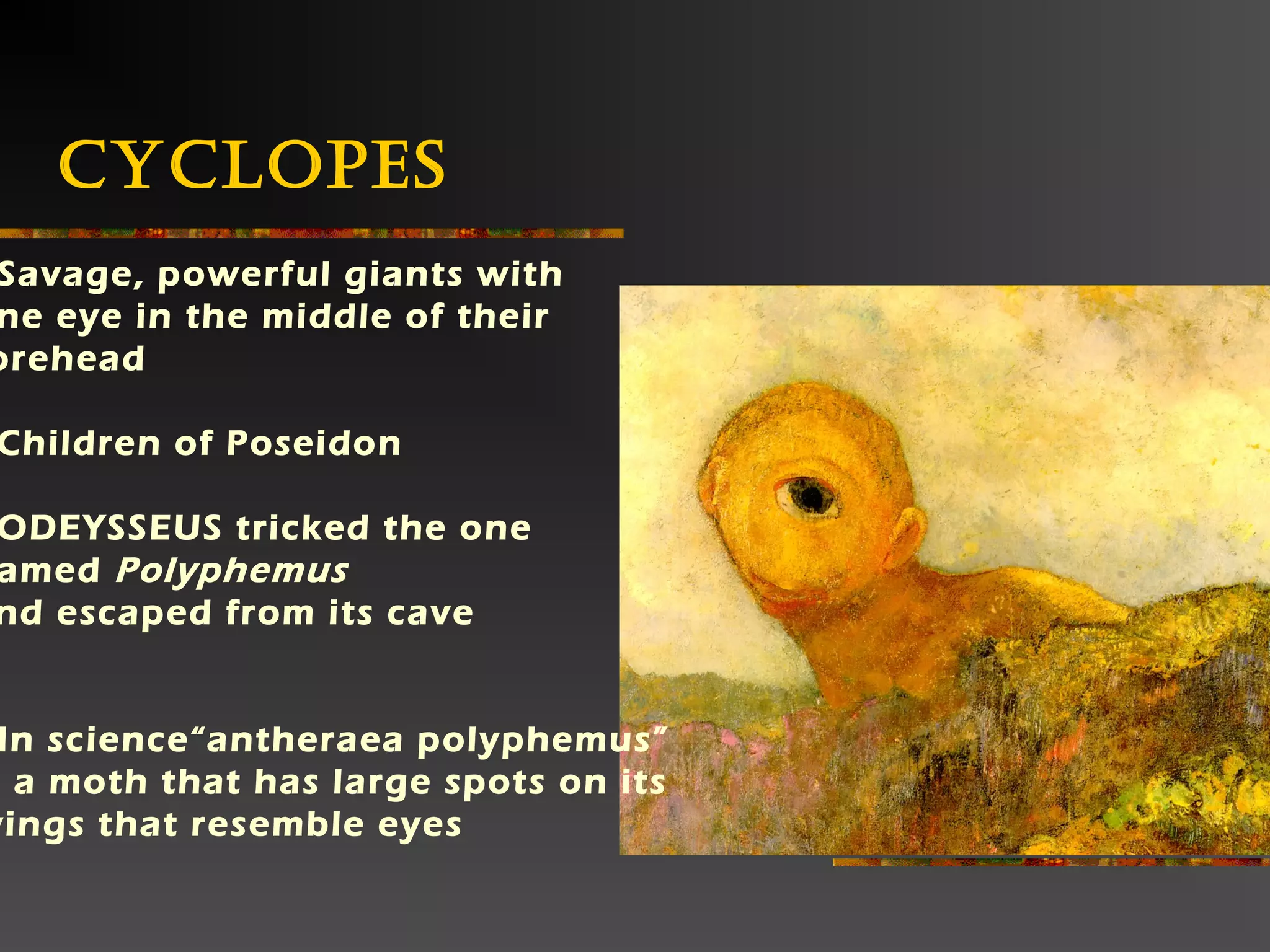 Monsters of greek mythology2 | PPT