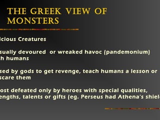Monsters of greek mythology2 | PPT