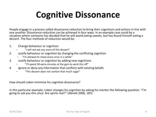 Monsters of the mind | PPTX