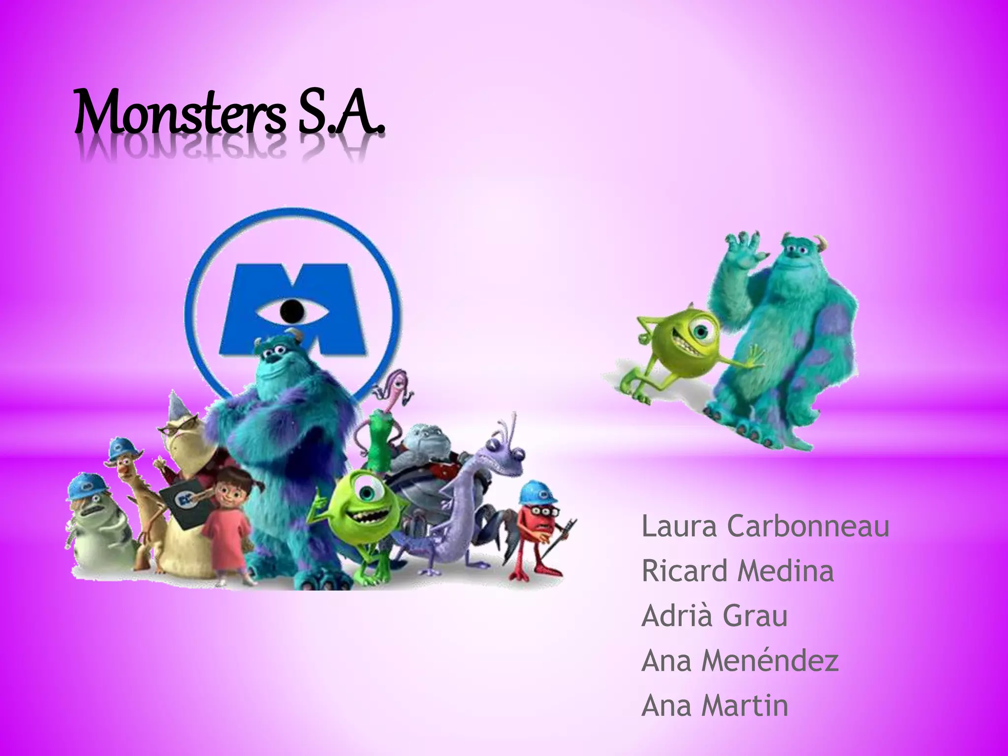 Monsters INC | PPTX