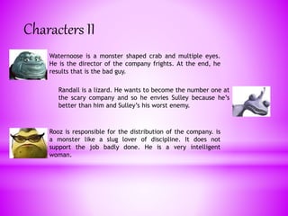Monsters INC | PPTX