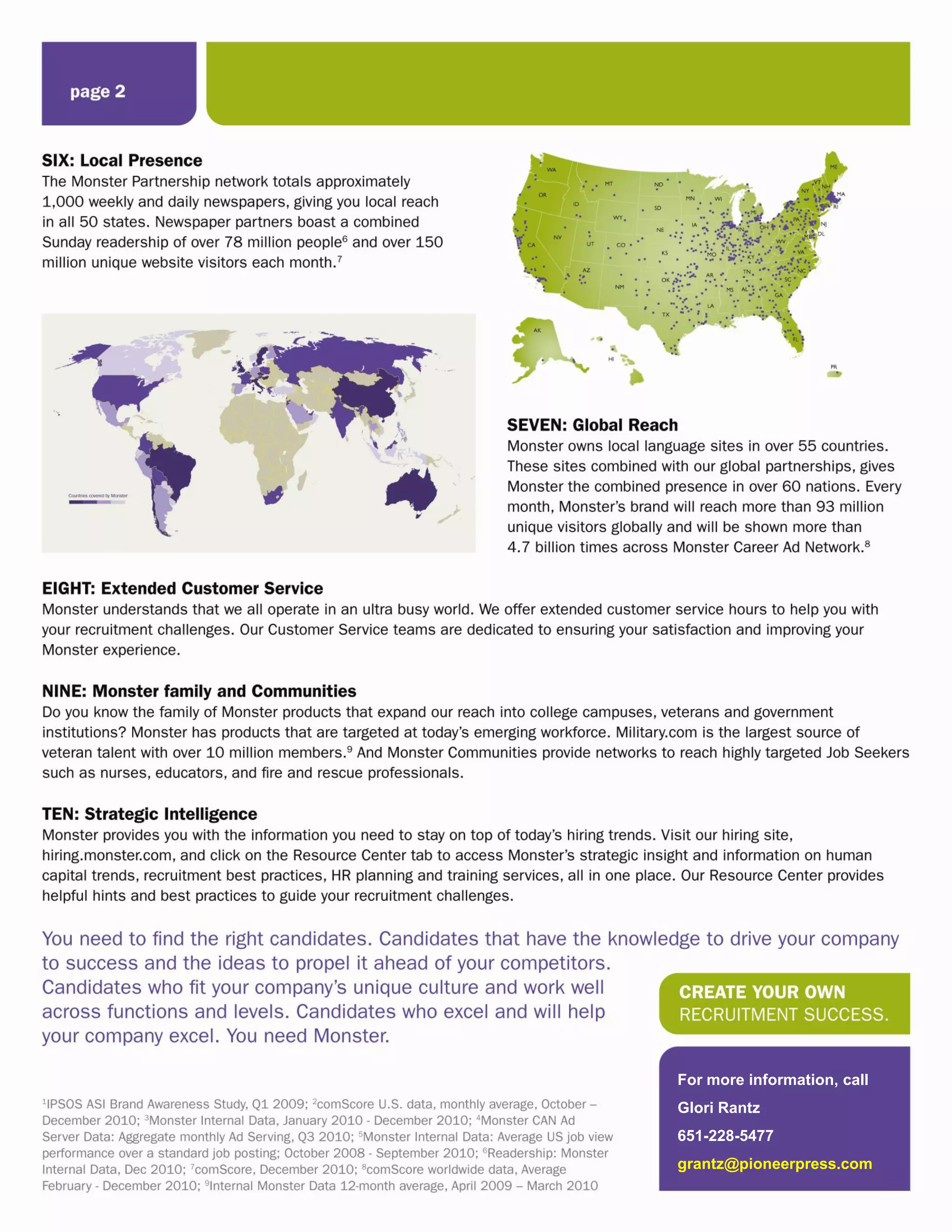 Monster Top 10 Reasons | PDF