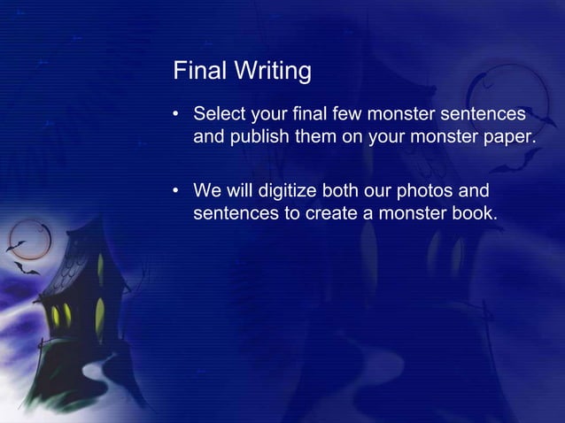 Monster week ppt. | PPTX