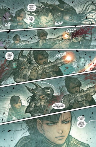 Monstress by marjorie liu issue 34 | PDF