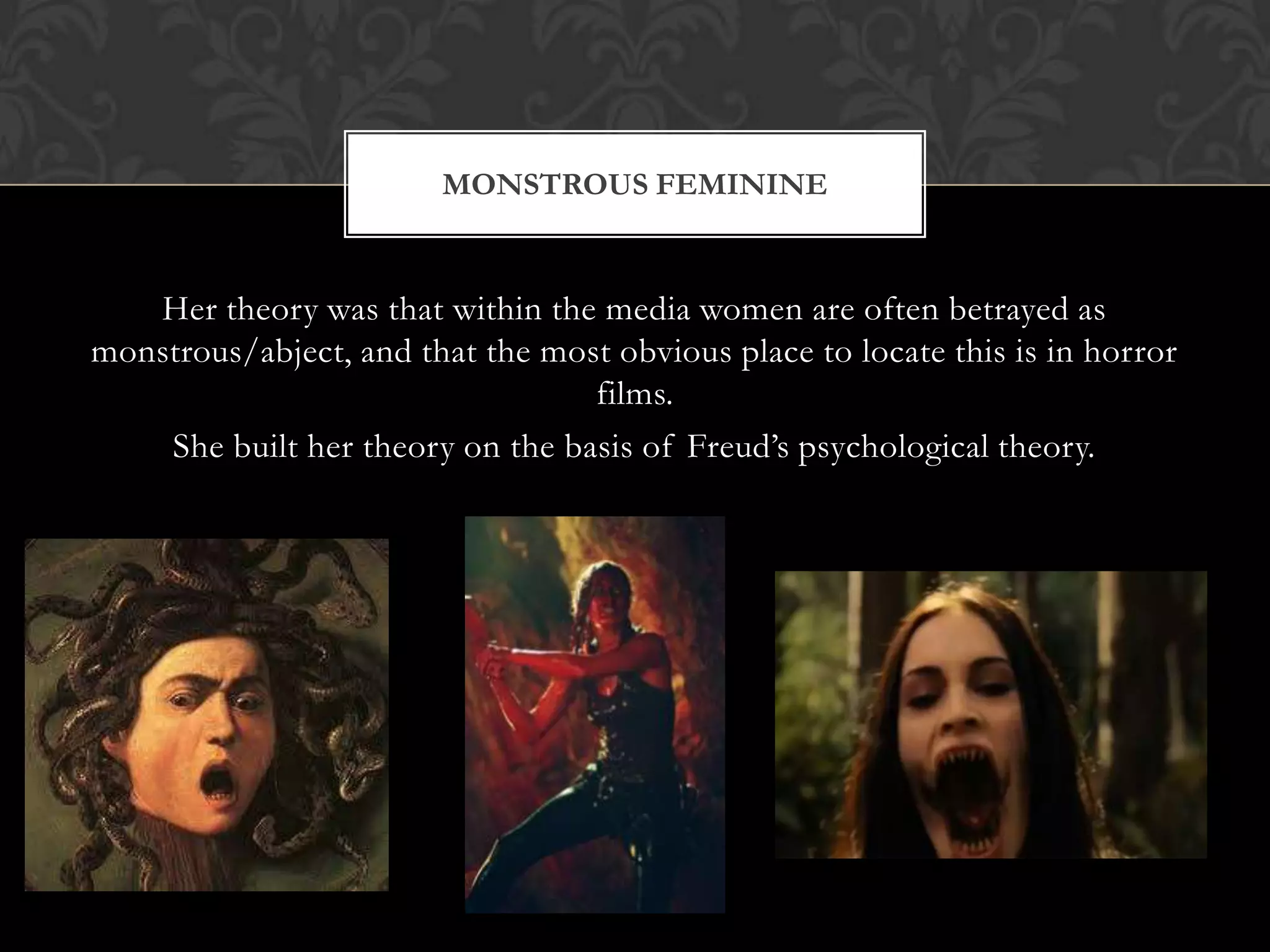 Monstrous feminine | PPTX