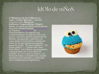 Monstruo come galletas | PPTX
