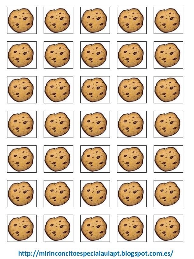 Ayúdame a contar galletas-Monstruo de las galletas