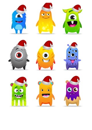 Monstruos ClassDojo en Navidad | PDF