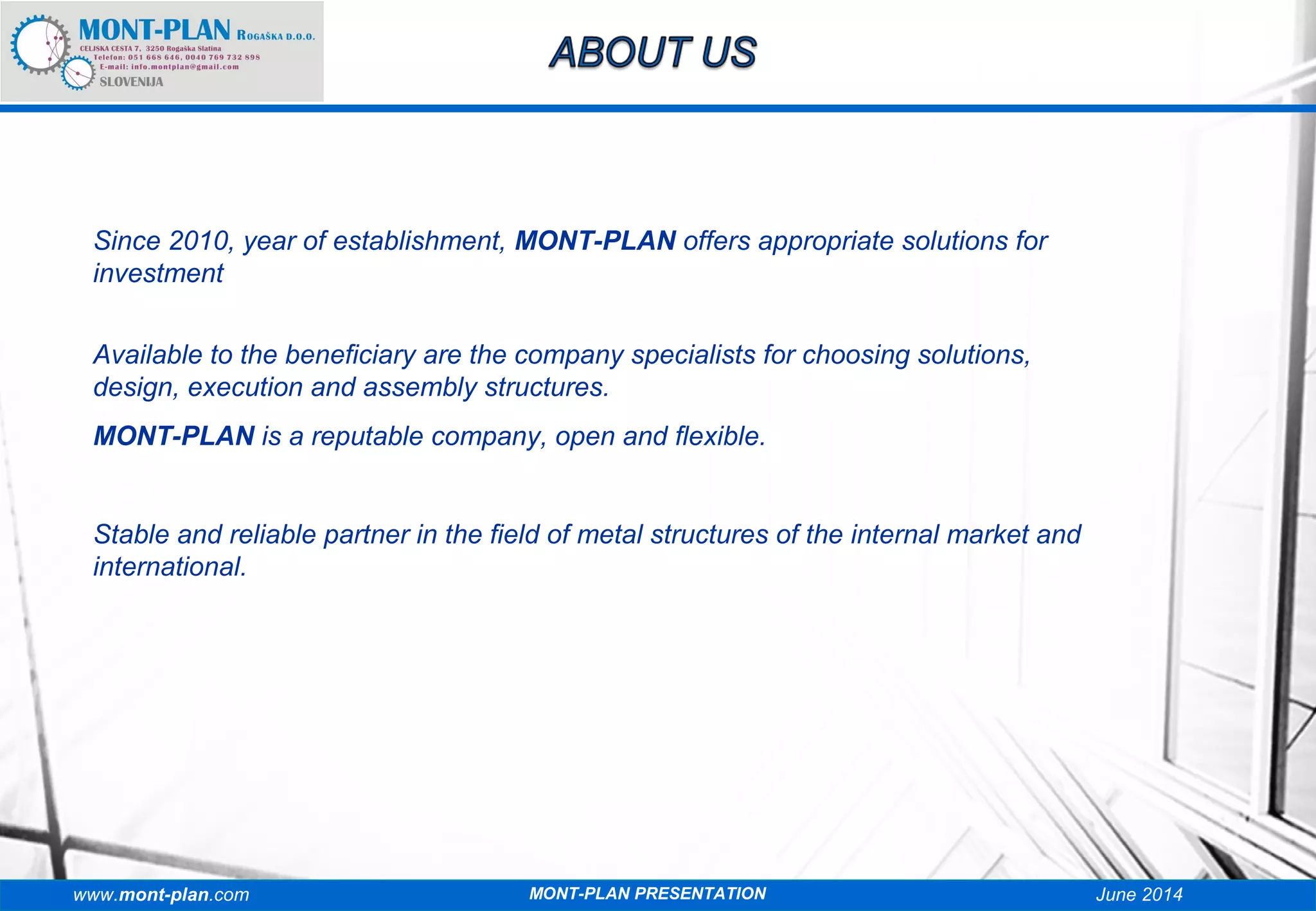 Mont plan presentation | PPT