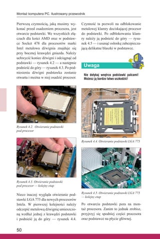 Montaż komputera PC. Ilustrowany przewodnik | PDF