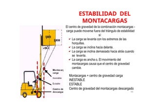 MONTACARGAS uso completo, encontraras todo con respecto al equipo pptx ...