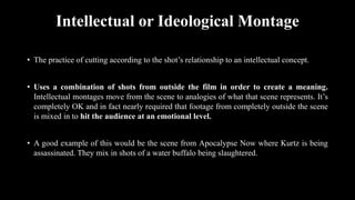 Montage - And its types | PPTX