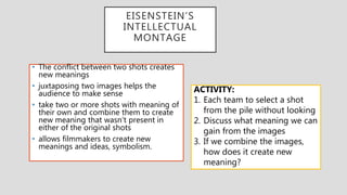 Montage editing rip tide | PPT