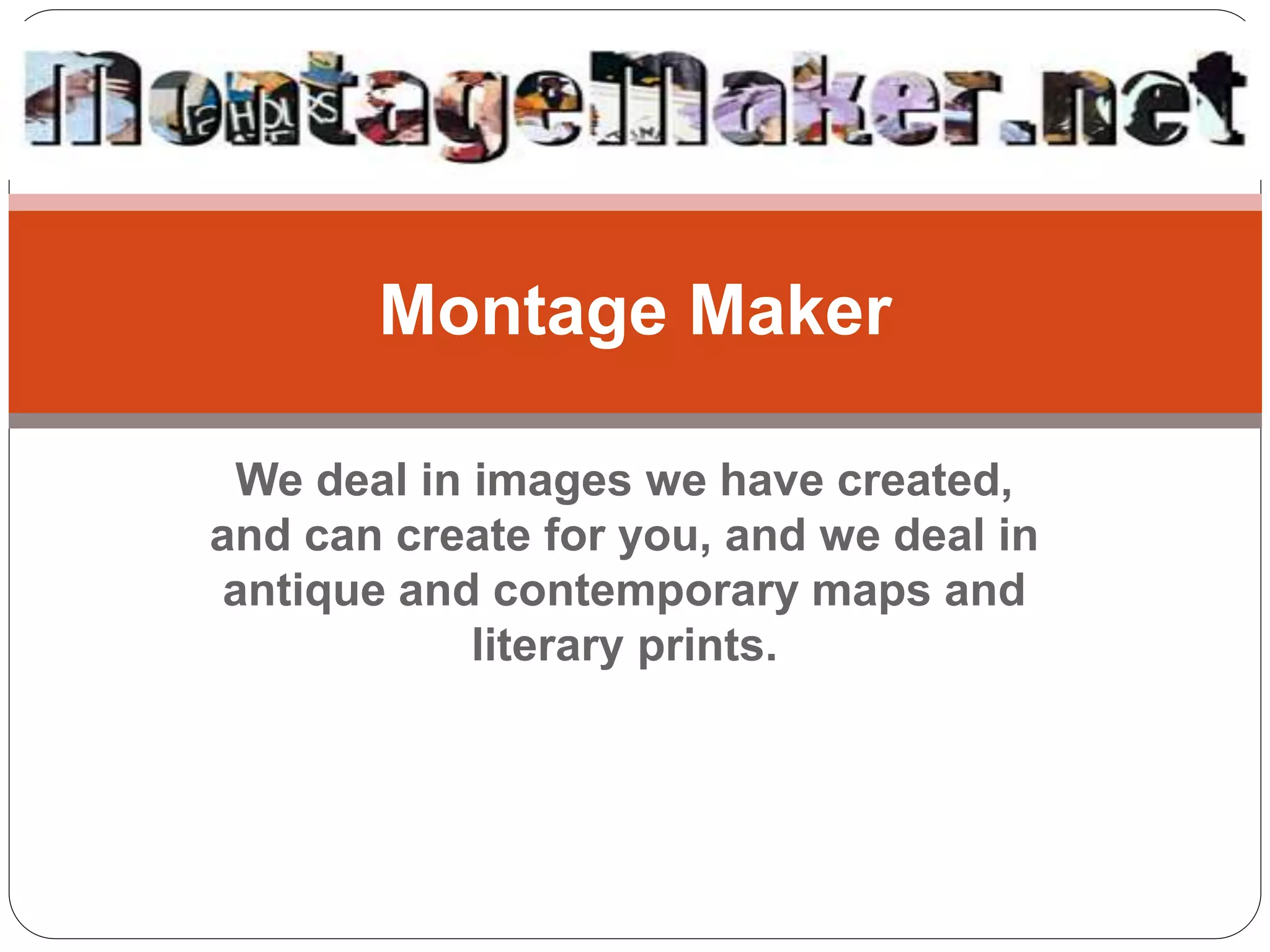 Designer photo montages | PPTX
