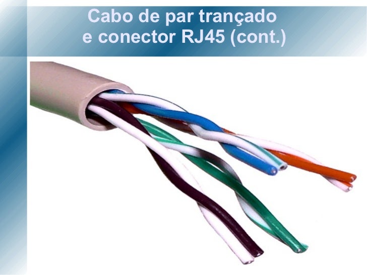 Montagem de Cabos Cross e Crossover