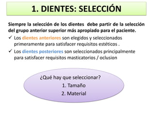 Montaje de los dientes enfilado | PDF