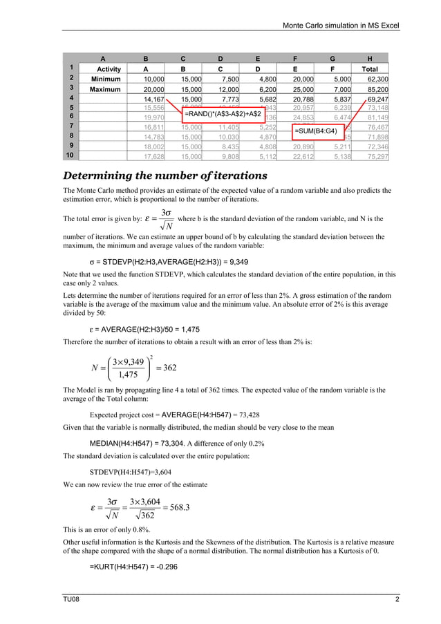 Monte Carlo Simulation Pdf 1700