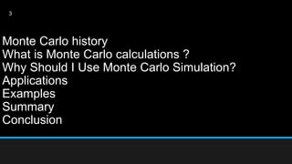 Monte carlo | PPT