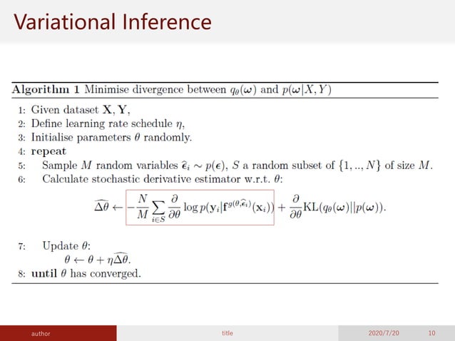 Monte carlo dropout and variational bound | PPT
