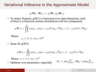Monte carlo dropout and variational bound | PDF