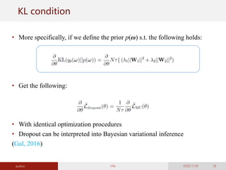 Monte carlo dropout and variational bound | PDF