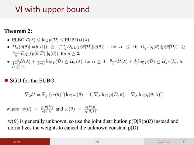 Monte carlo dropout and variational bound | PPT Monte carlo dropout and variational bound | PPT