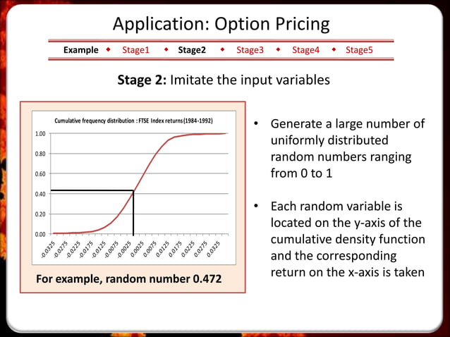 Monte carlo option pricing final v3 | PPTX | Stocks and Bonds ...
