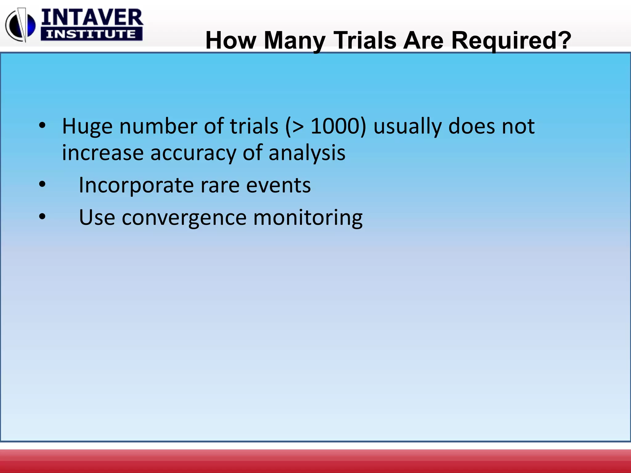 Monte Carlo and Schedule Risk Analysis | PPTX