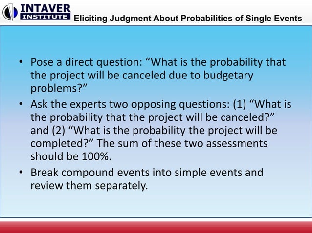 Monte Carlo and Schedule Risk Analysis | PPTX