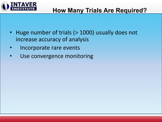 Monte Carlo and Schedule Risk Analysis | PPTX