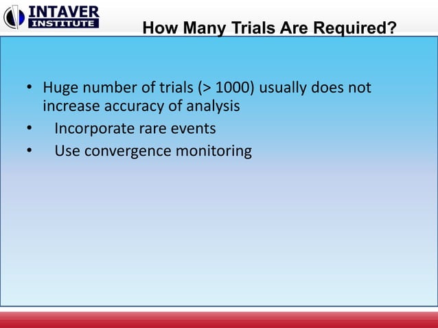 Monte Carlo and Schedule Risk Analysis | PPTX
