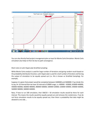 Monte carlo simulation | PDF