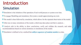 Monte Carlo simulation : Simulation using MCSM | PPTX | Business Accounting & Finance | Business