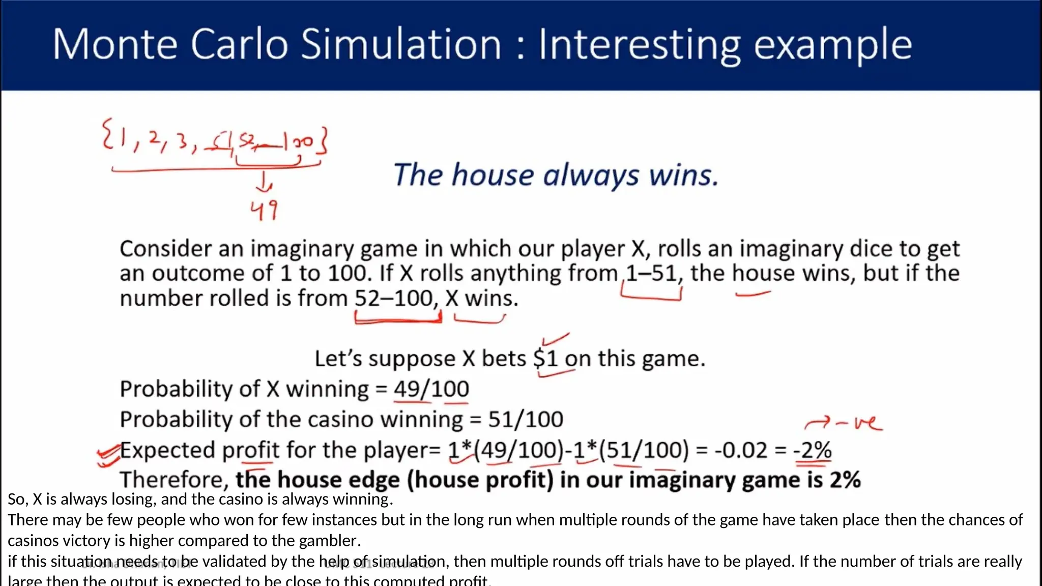 Monte Carlo Simulation for business decisions | PPTX