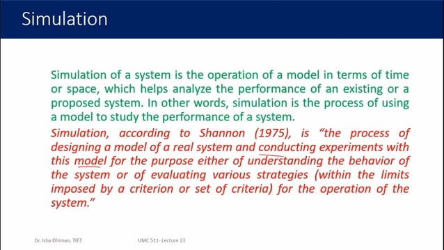 Monte Carlo Simulation for business decisions | PPTX