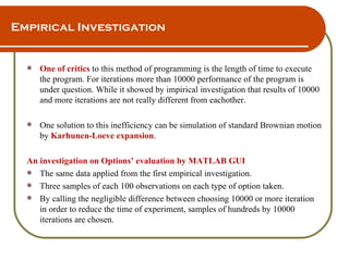 Monte Carlo Simulation Of Heston Model In Matlab(1) | PPT