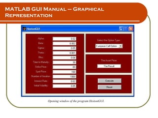 Monte Carlo Simulation Of Heston Model In Matlab(1) | PPT
